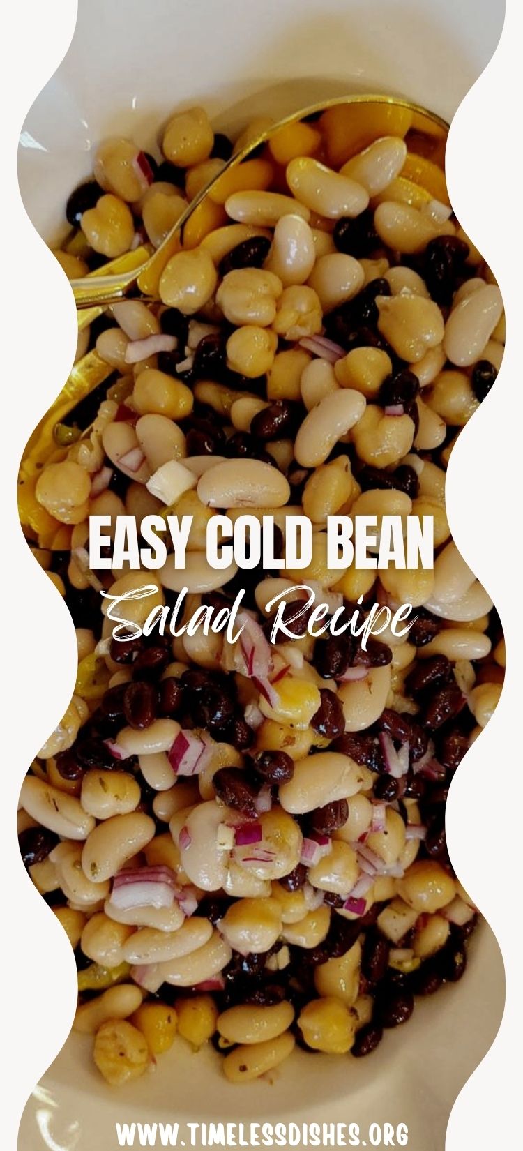 Easy Cold Bean Salad Recipe - Timeless Dishes
