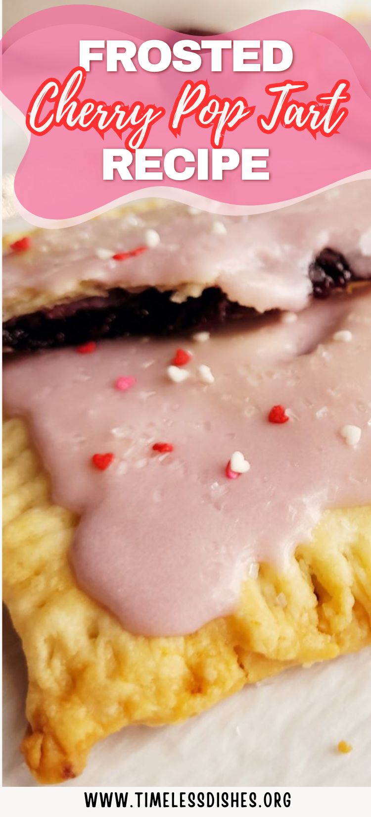 Frosted Cherry Pop Tart Recipe - Timeless Dishes