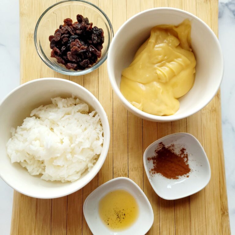 Rice Pudding with Condensed Milk (Leftover Rice) - Timeless Dishes