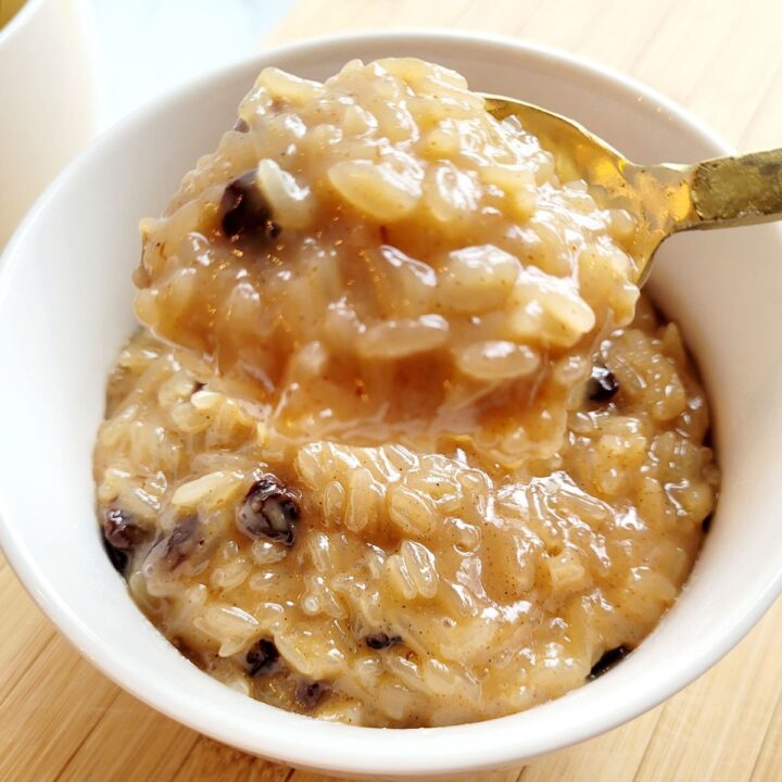 Rice Pudding with Condensed Milk (Leftover Rice) - Timeless Dishes
