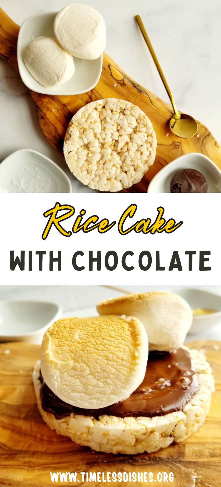 Rice Cake with Chocolate - Timeless Dishes