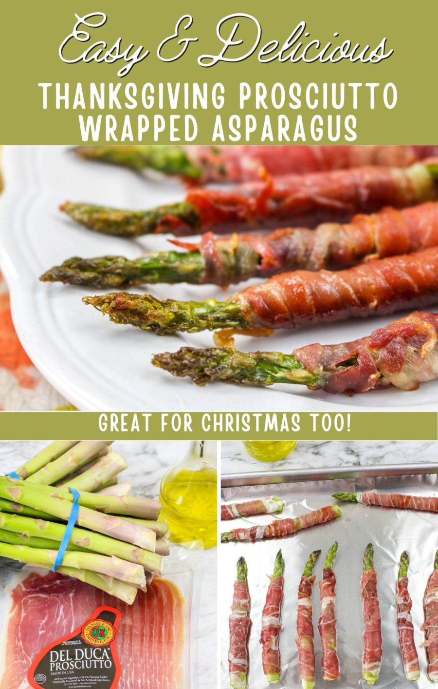 Prosciutto Wrapped Asparagus - Timeless Dishes